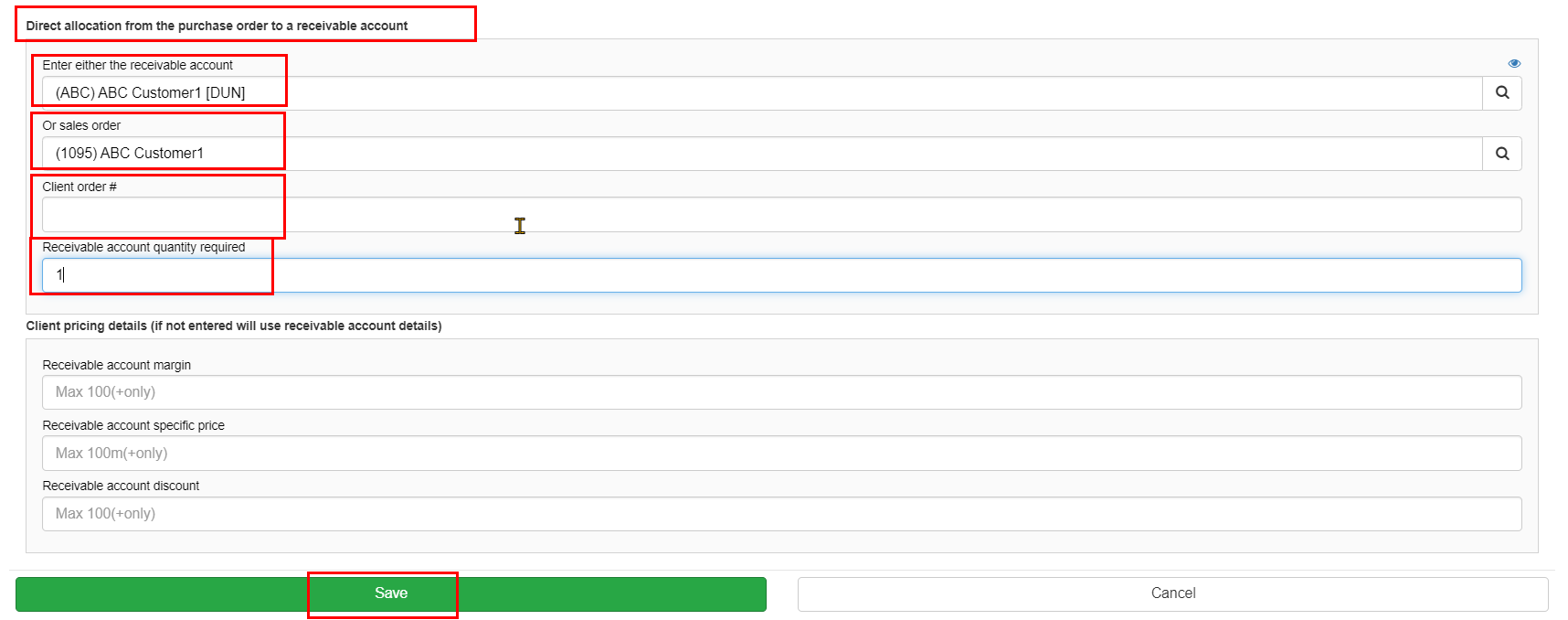 Allocate a line on a Purchase Order to a specific Sales Order – Lentune ...