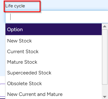 Updating your Stock records using Life Cycle Codes and Stock Dates ...