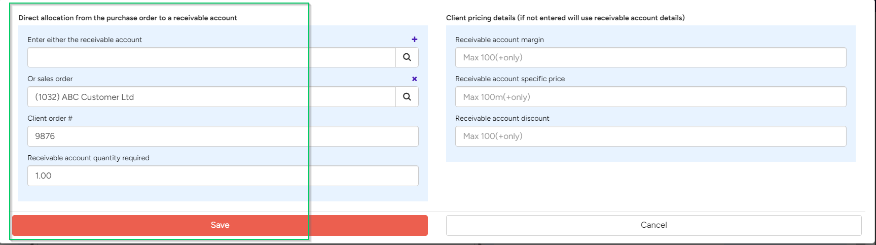 Allocate a line on a Purchase Order to a specific Sales Order – Lentune ...