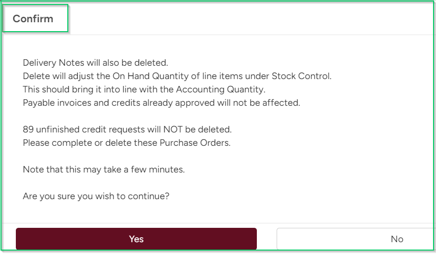 Stock Take Procedures – Lentune Wholesaler