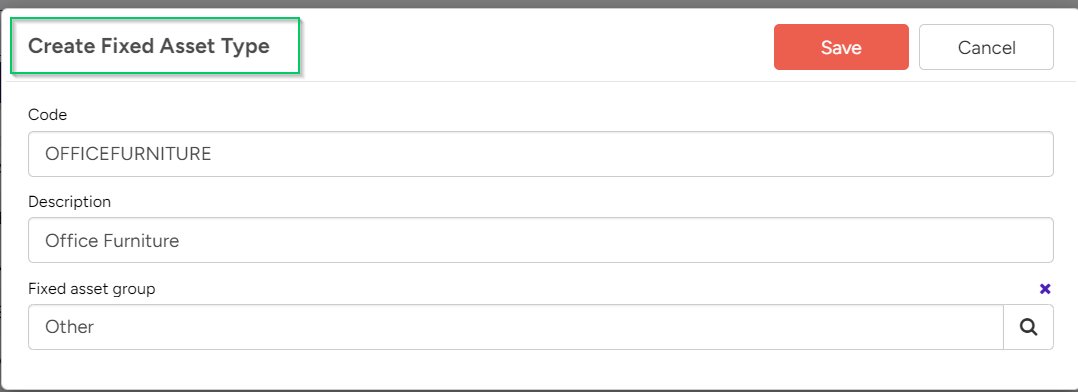 Fixed Asset Types – Lentune Wholesaler