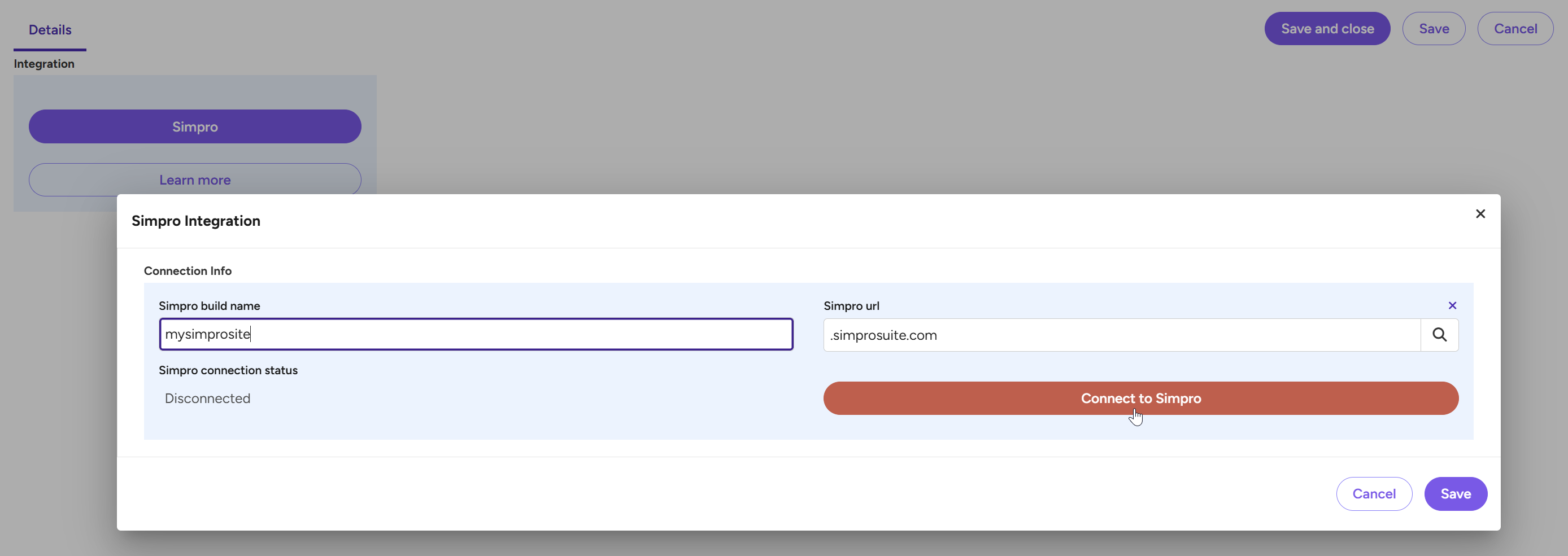 2. Connect Your Wholesaler to Your Simpro Account – Lentune Wholesaler